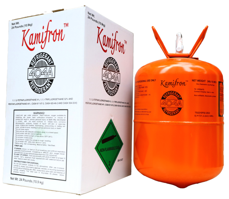 Gas lạnh Kamifron R22, R32, R134a, R404A, R410A, R407C - Khí công nghiệp Favigas
